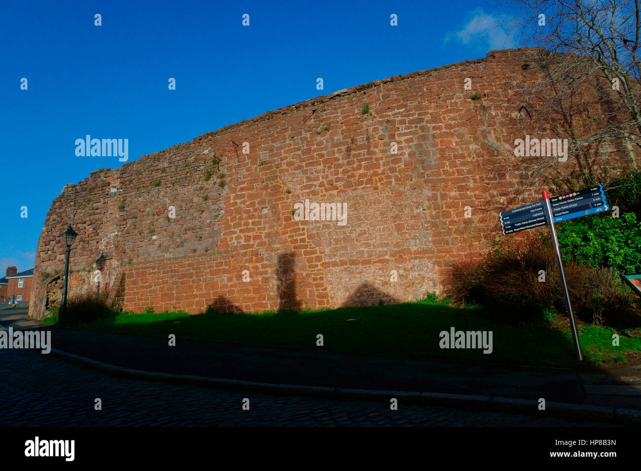 ROMAN WALLS EXETER Stock Photo - Alamy