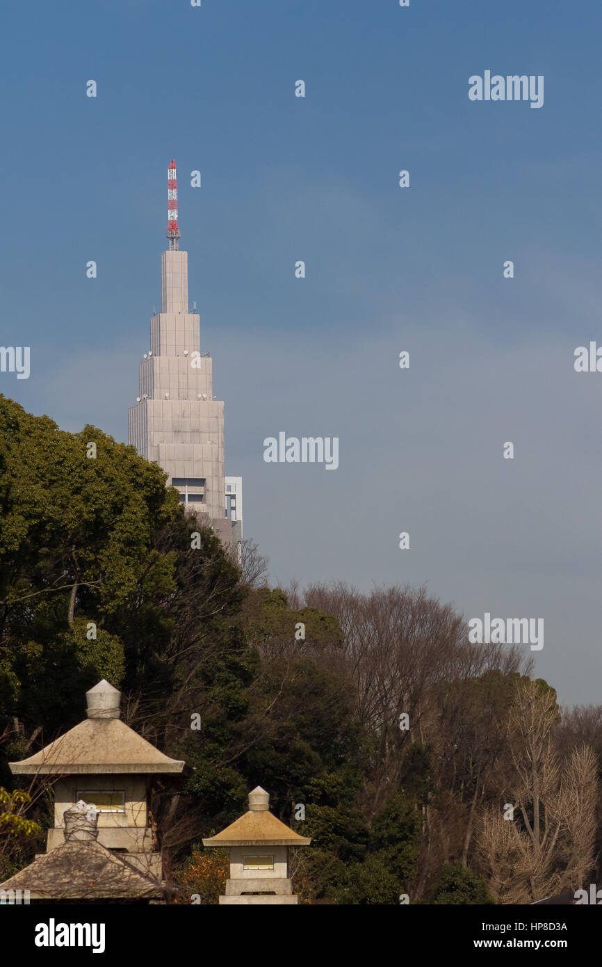 Docomo tower hi-res stock photography and images - Alamy