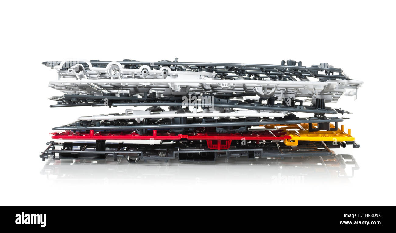 Kit model plastic sprue Cut Out Stock Images & Pictures - Alamy