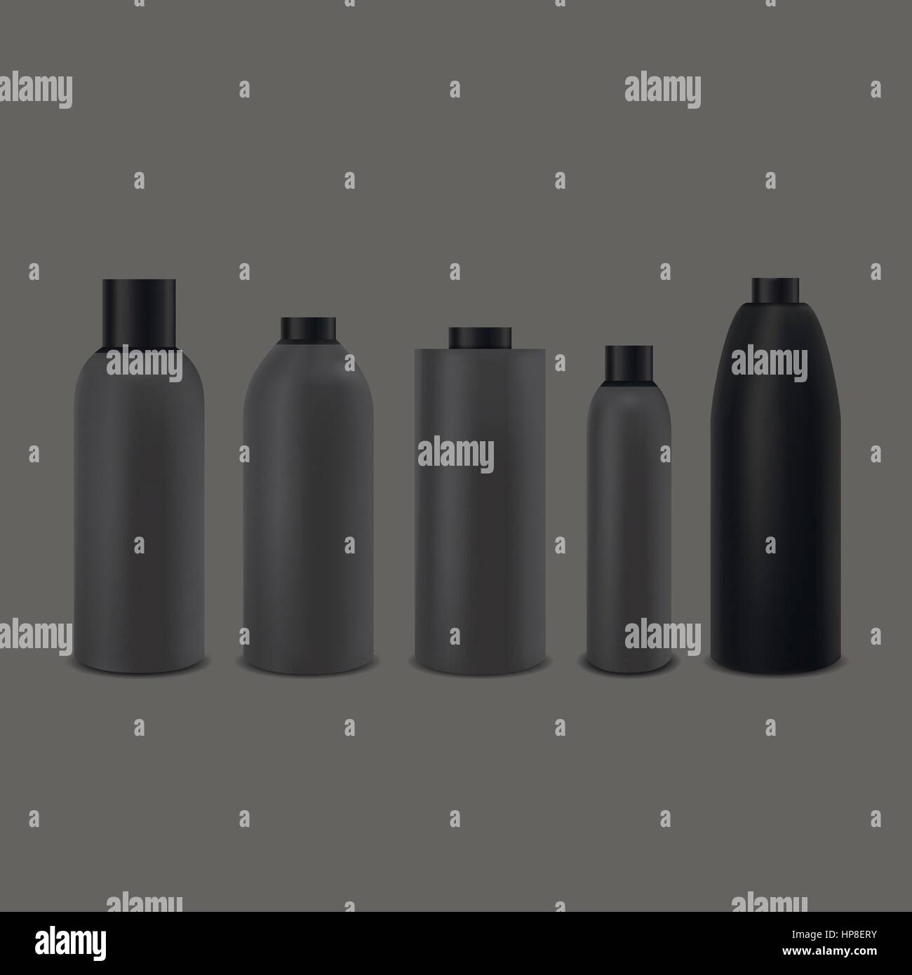 Black bottle Stock Vector Images - Alamy