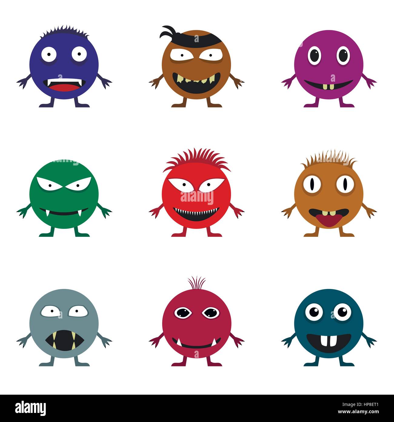 Freak monster Stock Vector Images - Alamy