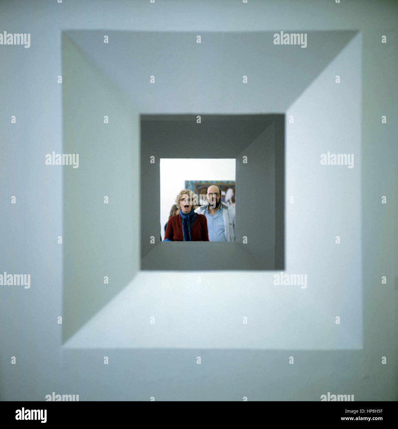 "Double Vision" by Eric Orr at the documenta 7 art exhibition in Kassel ...