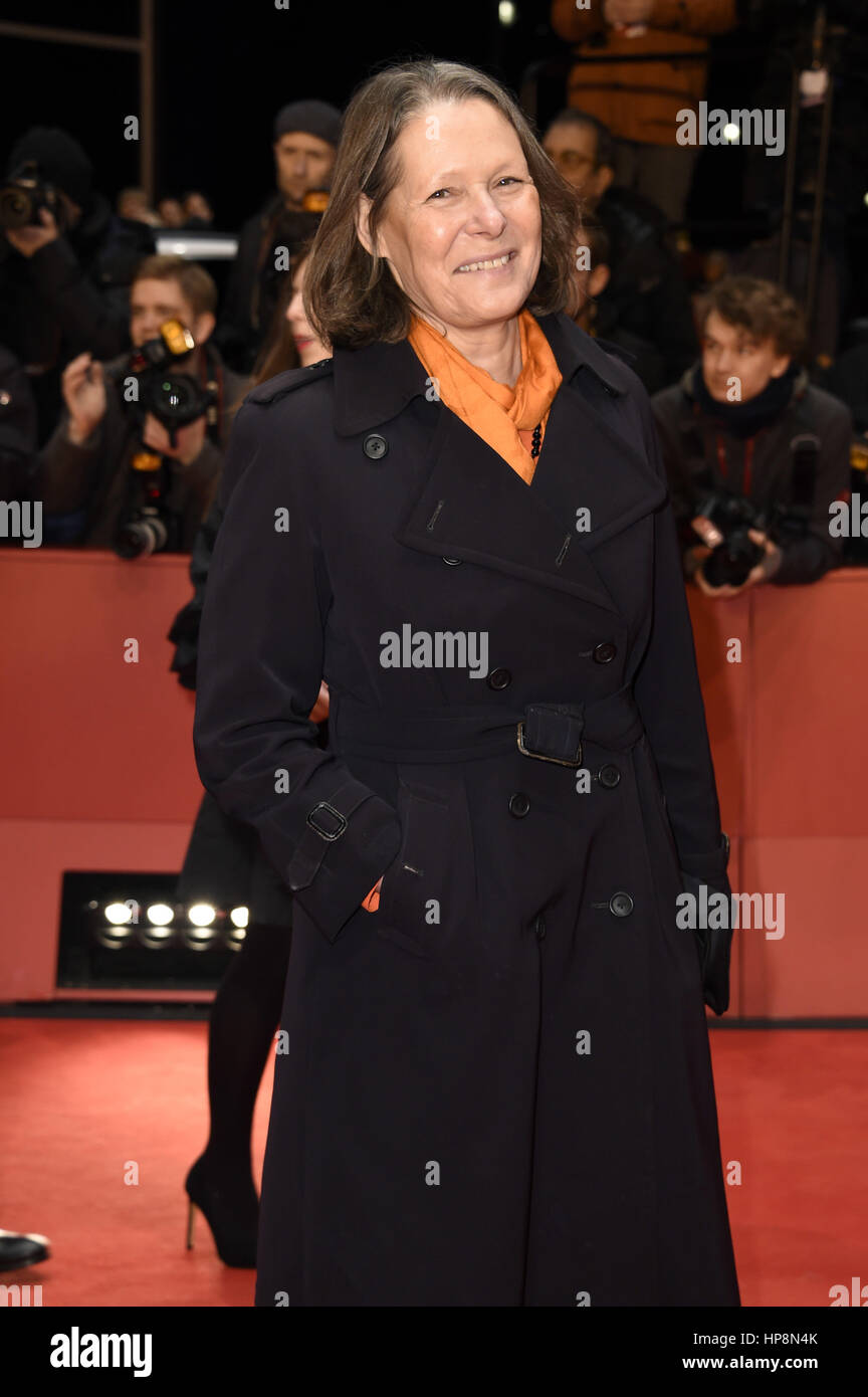 Berlin, Germany. 18th Feb, 2017. Christina Rau attending the closing ...