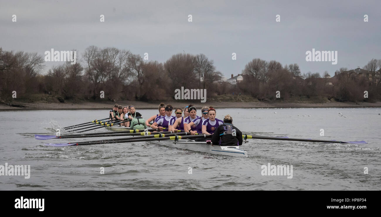 19/02/2017 Boat Race Fixture. Oxford University Women's Boat Club v ...