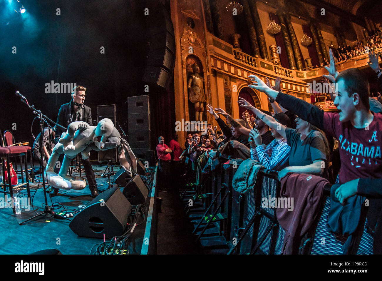 Detroit, Michigan, USA. 15th Feb, 2017. FRANKIE BALLARD performing on ...