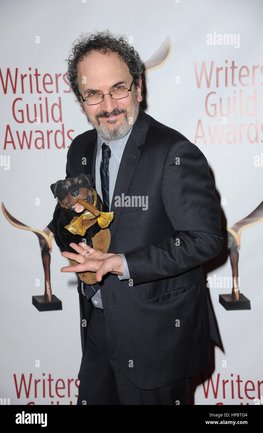 New York, NY, USA. 19th Feb, 2017. Triumph, Robert Smigel in attendance for Writers Guild of ...