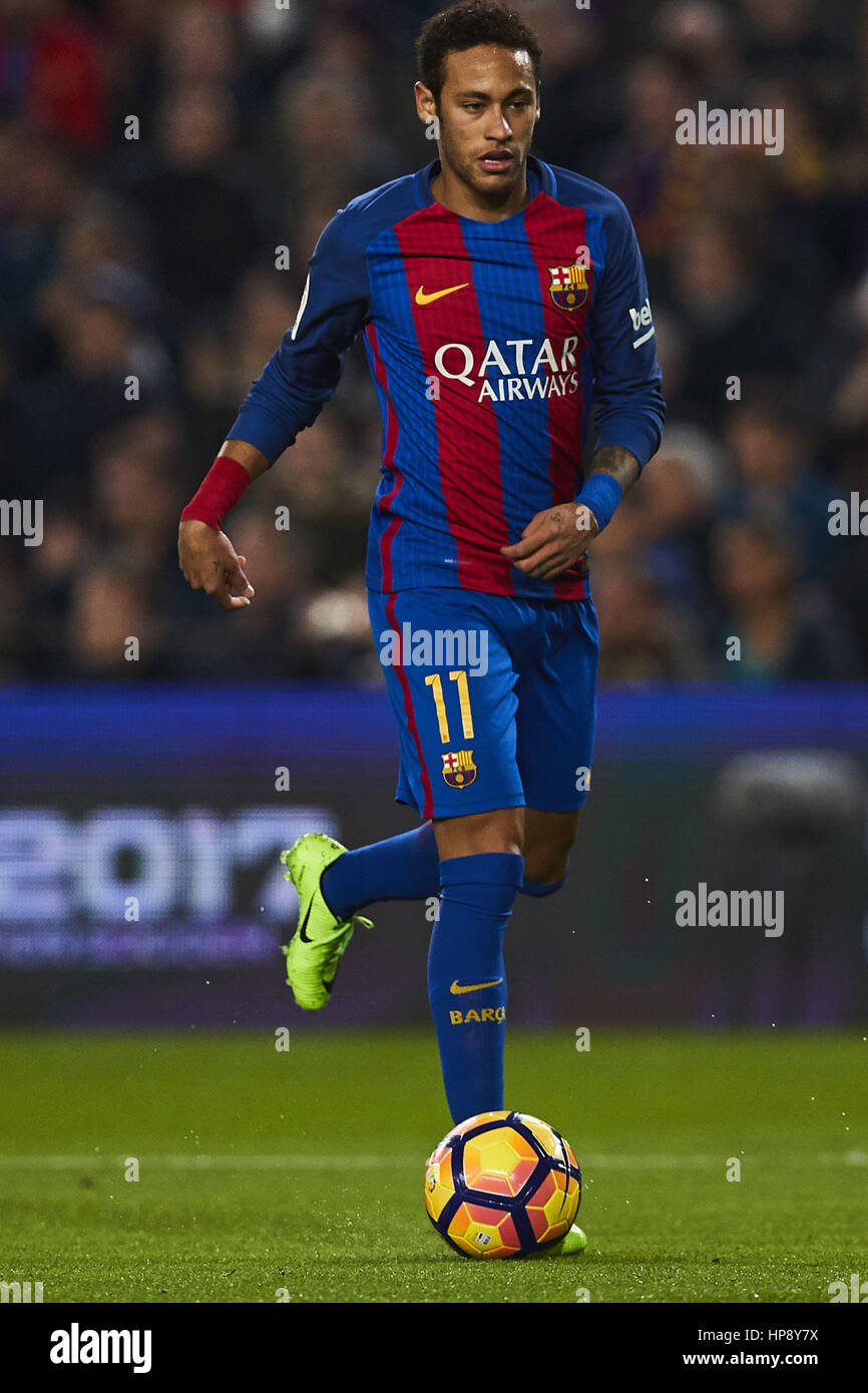 Barcelona, Spain. 19th Feb, 2017. Neymar da Silva Jr (FC Barcelona ...