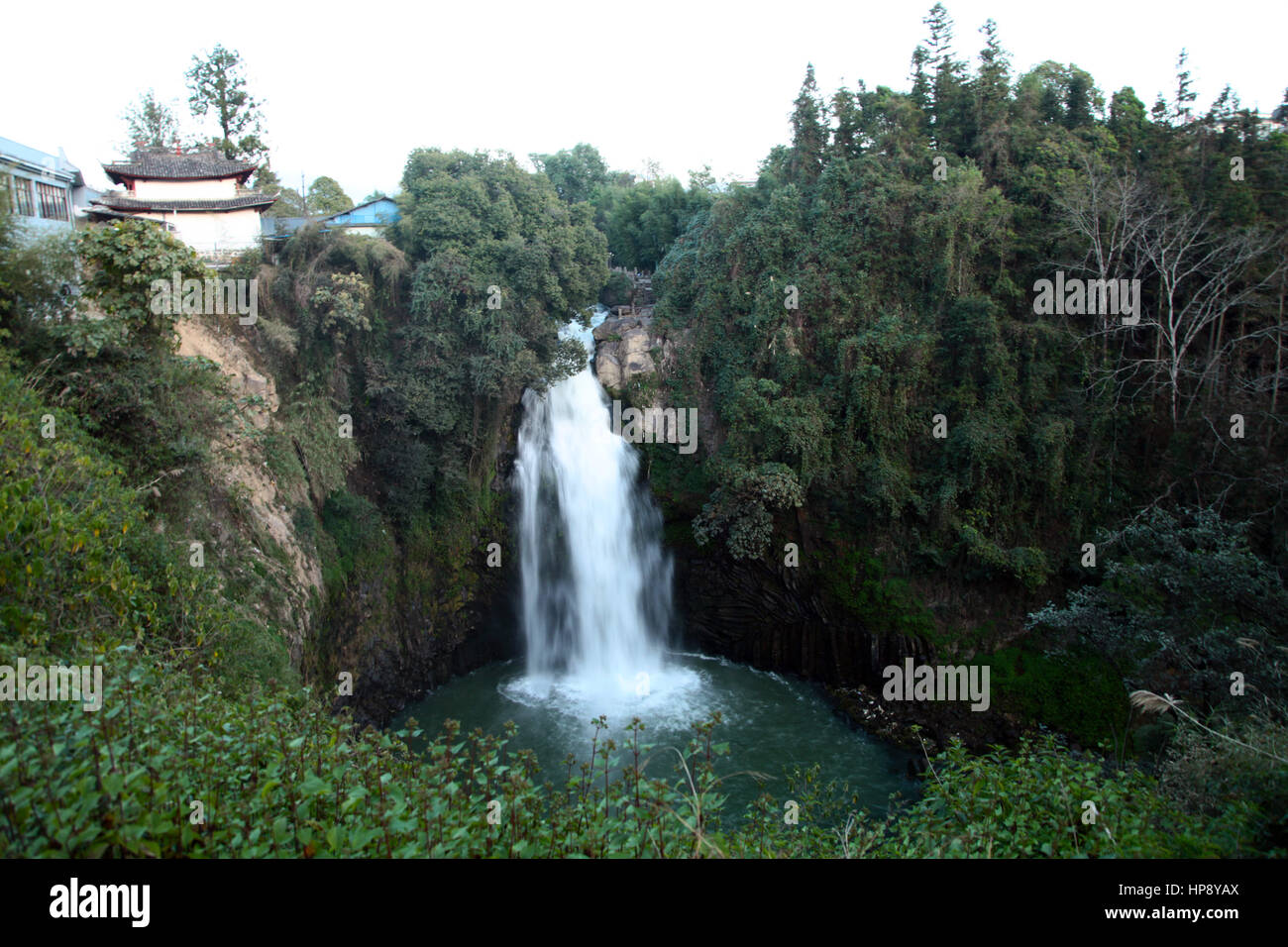 Waterfall In Yunnan China Stock Photos & Waterfall In Yunnan China ...