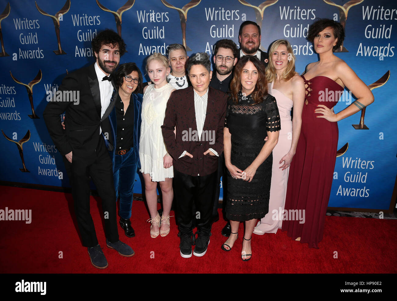Beverly Hills, CA. 19th Feb, 2017. Jill Soloway, Our Lady J and ...