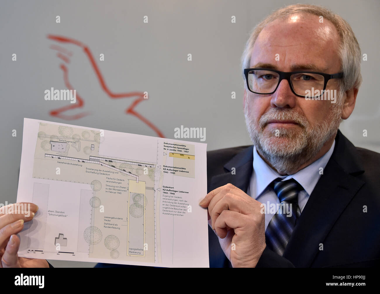 Potsdam, Germany. 20th Feb, 2017. The director of the foundation ...