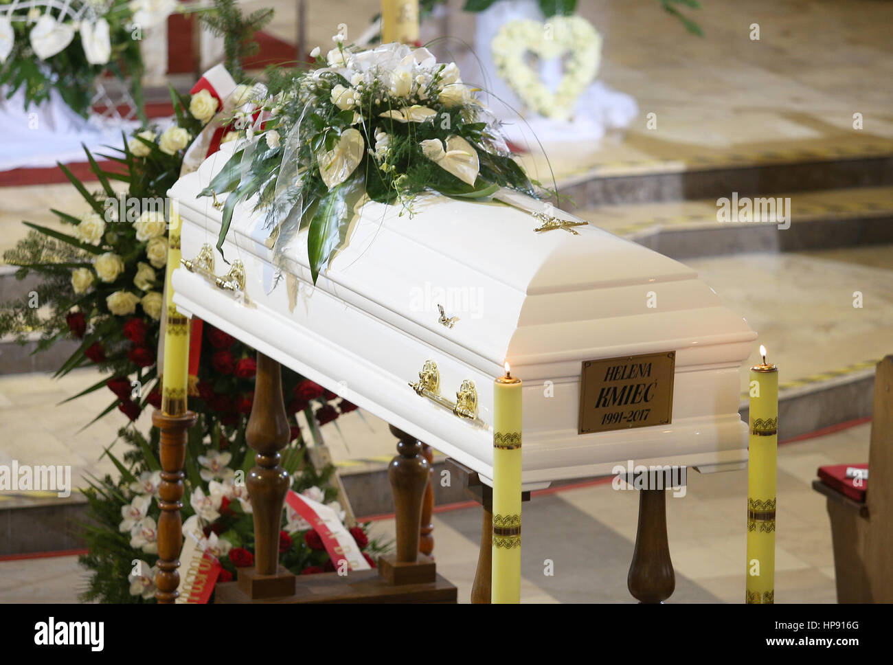 Funeral ceremony of Helena Kmiec, Polish missionary killed in Bolivia ...