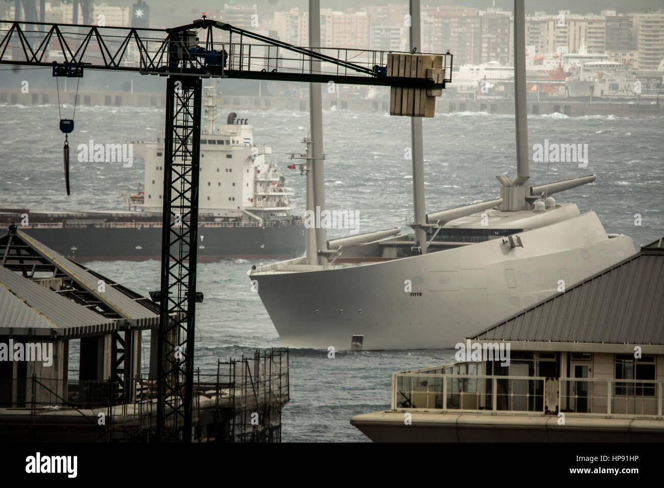 Gibraltar luxury yacht services hi-res stock photography and images - Alamy