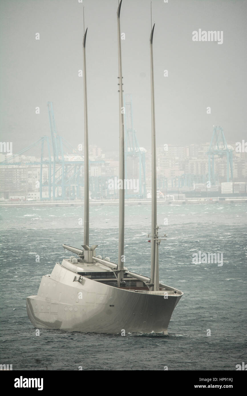 Gibraltar luxury yacht services hi-res stock photography and images - Alamy