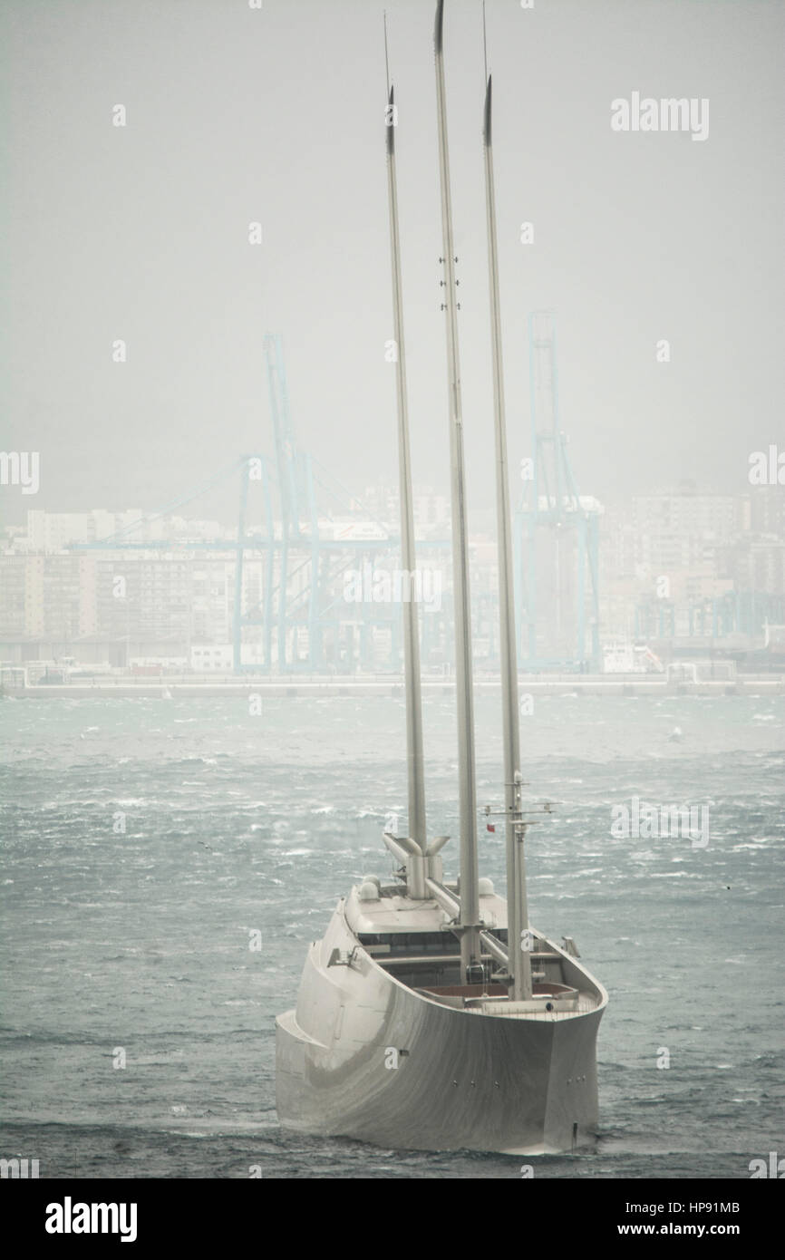 Gibraltar luxury yacht services hi-res stock photography and images - Alamy