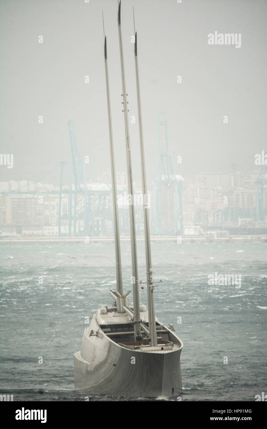 Gibraltar luxury yacht services hi-res stock photography and images - Alamy