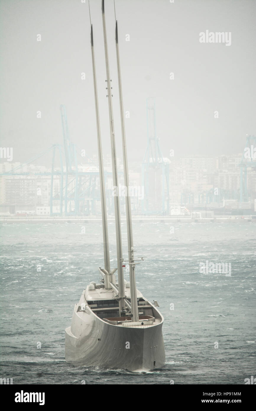 Gibraltar luxury yacht services hi-res stock photography and images - Alamy