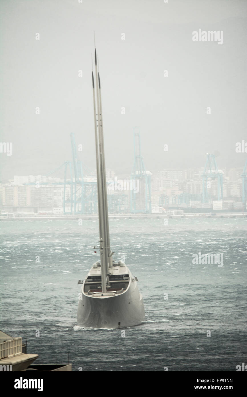 Gibraltar luxury yacht services hi-res stock photography and images - Alamy