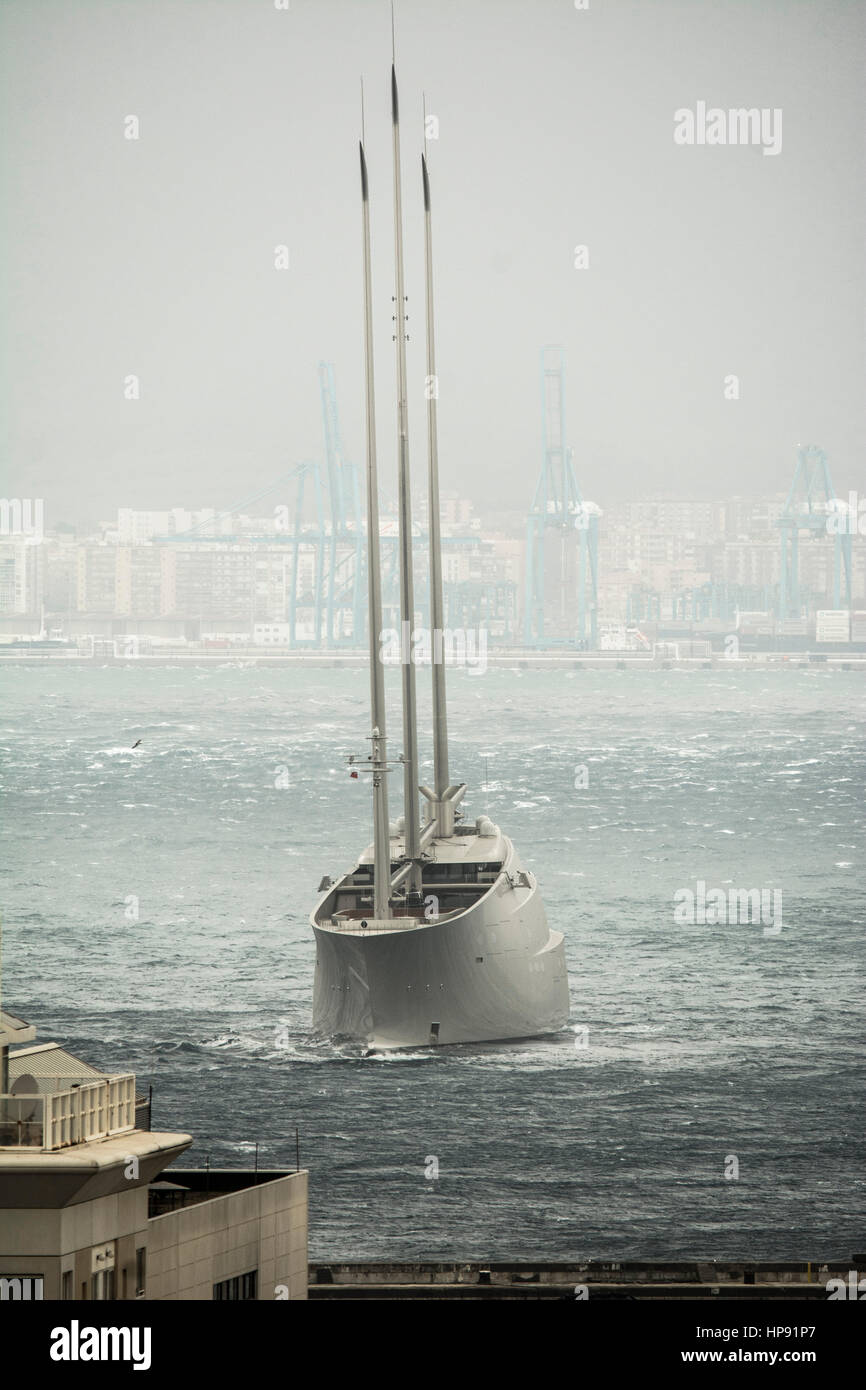Gibraltar luxury yacht services hi-res stock photography and images - Alamy