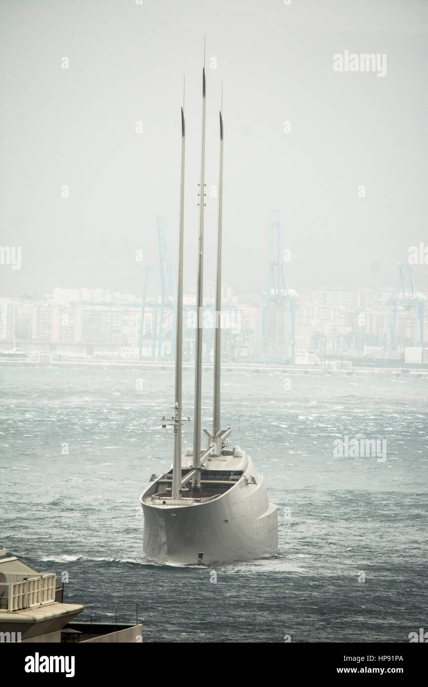 Gibraltar luxury yacht services hi-res stock photography and images - Alamy