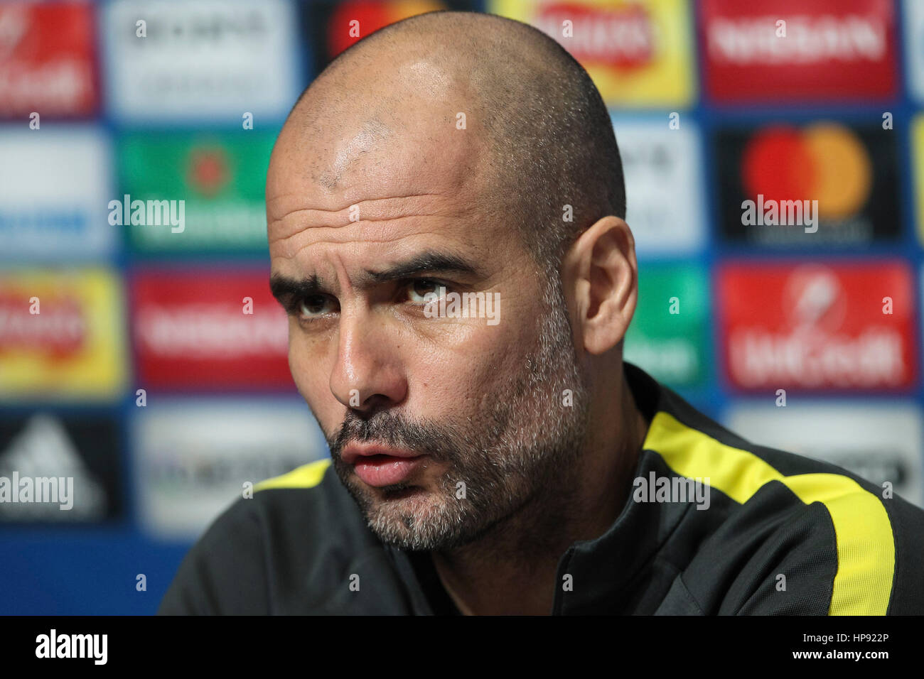 Pep guardiola press conference hi-res stock photography and images - Alamy