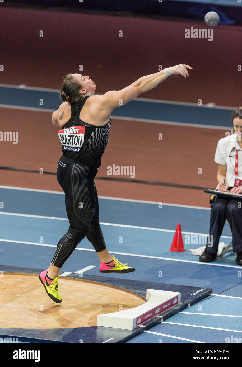 Shot Put Standing Technique