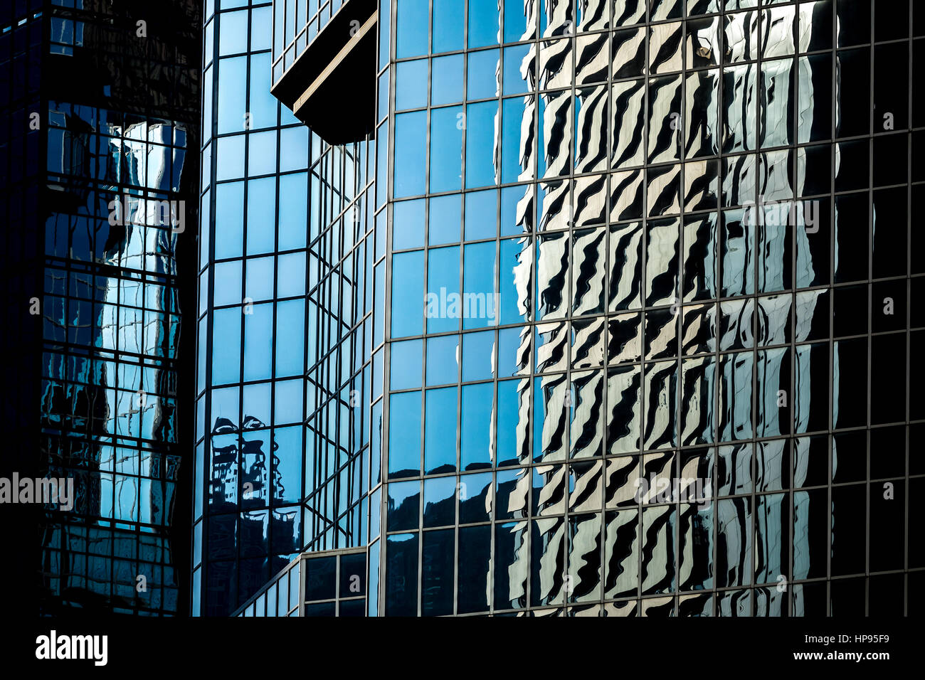 Windows of commercial building in Hong Kong Stock Photo - Alamy