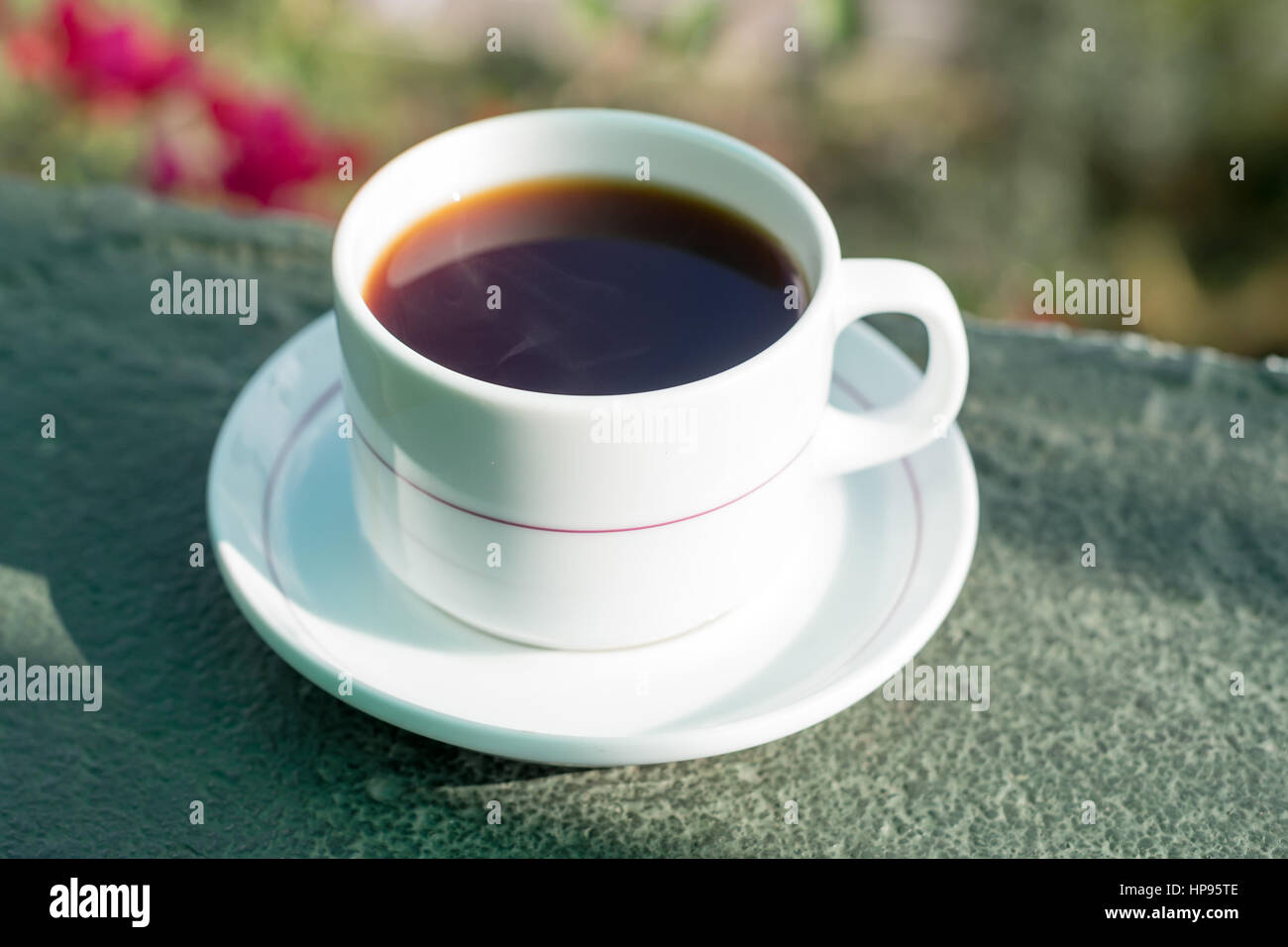 Morning cup of tea Stock Photo - Alamy