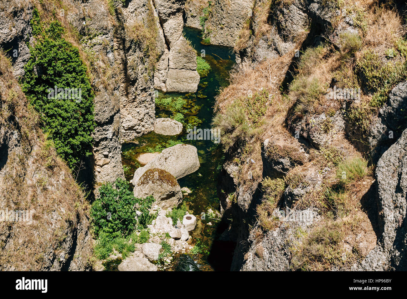 The Tajo De Ronda Is A Gorge Carved By The Guadalevin River, On Which ...