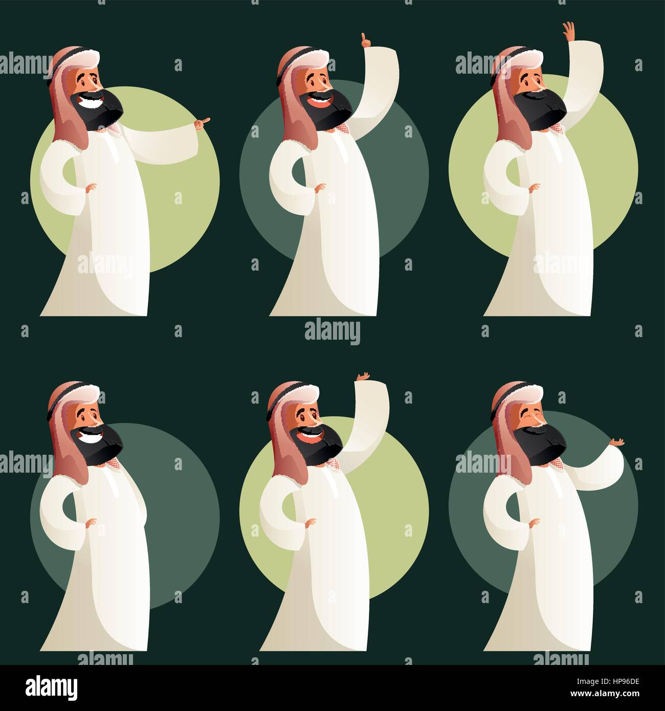 Businessman muslim Stock Vector Images - Alamy