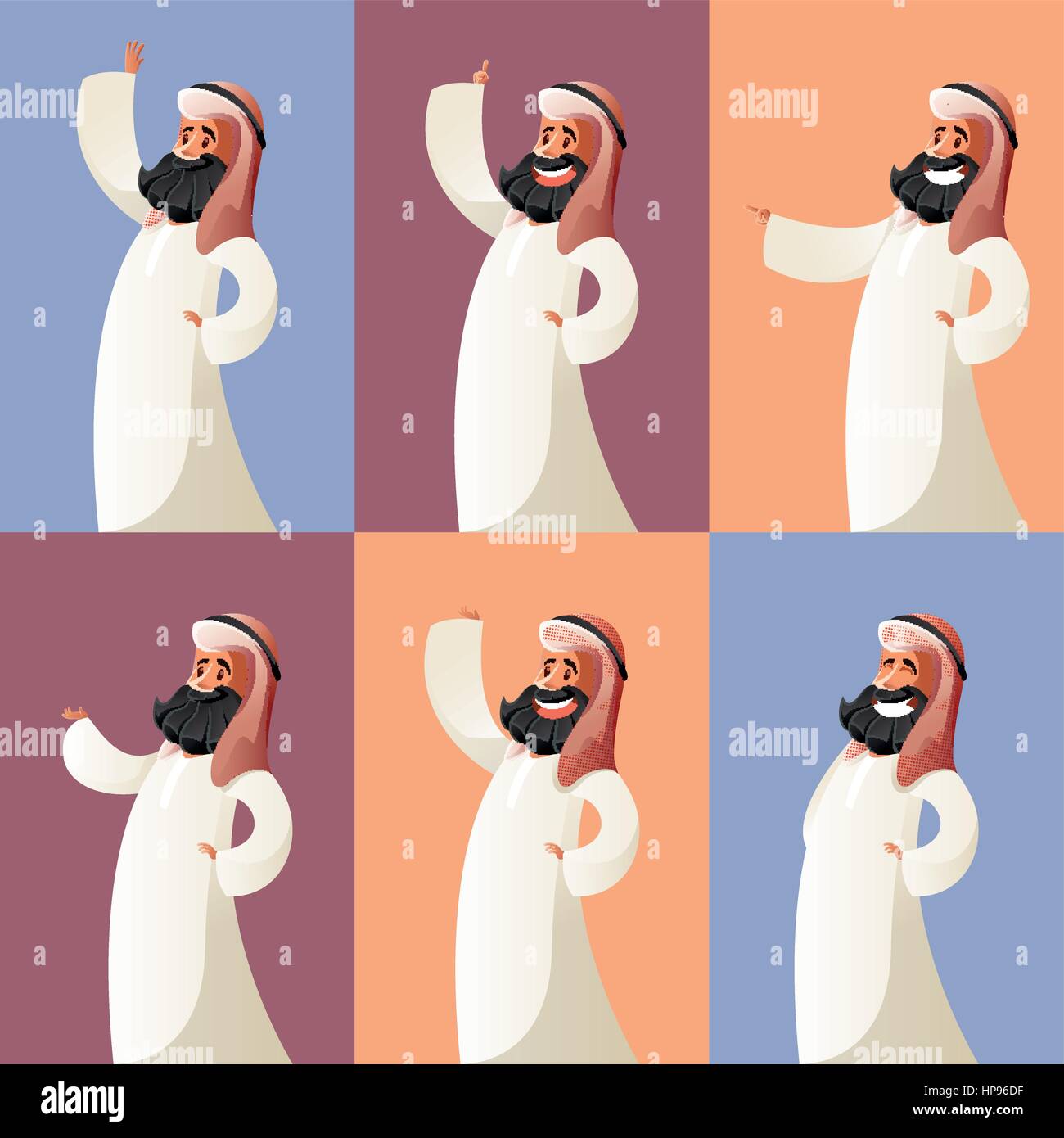 Businessman muslim Stock Vector Images - Alamy