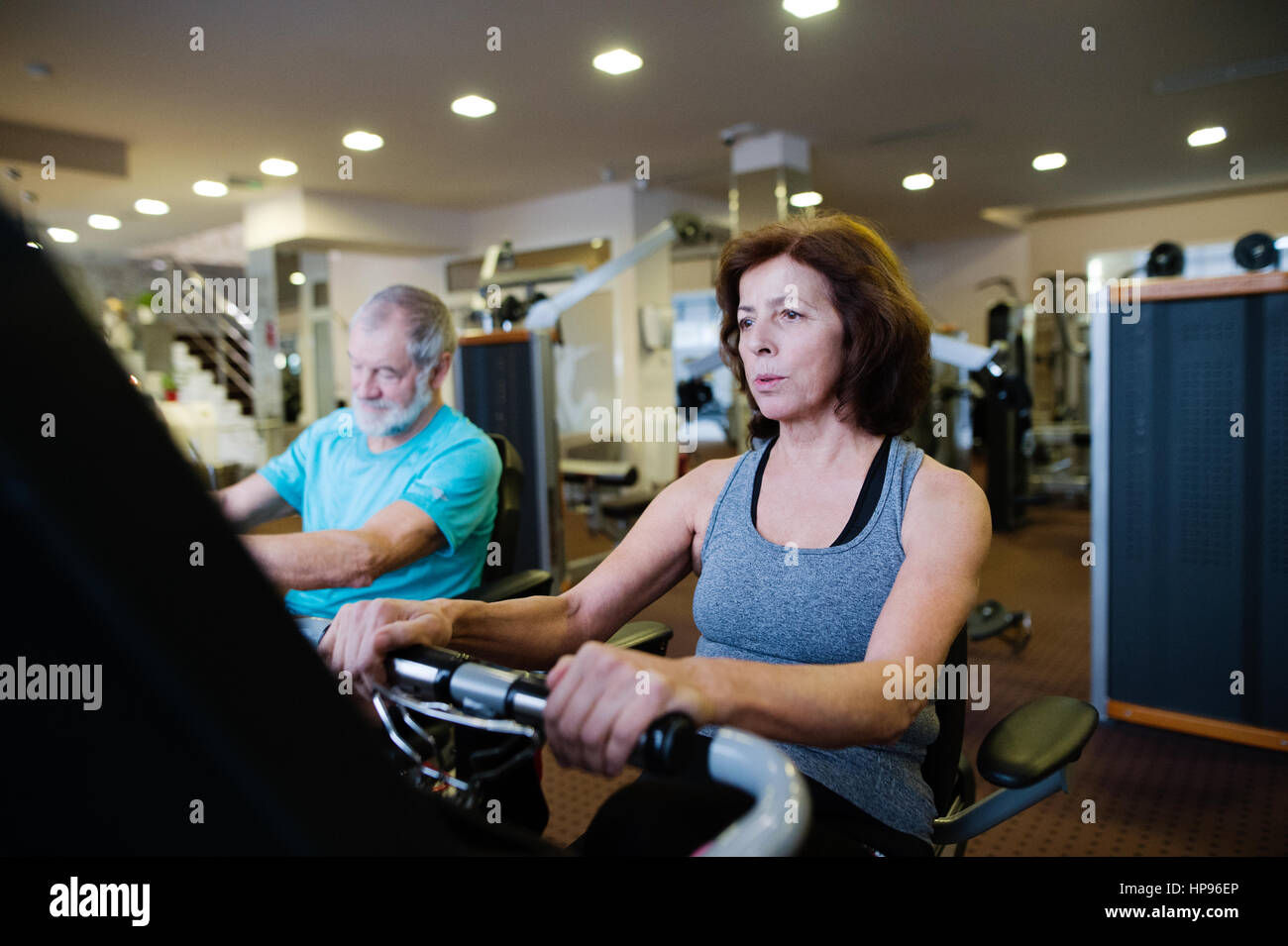 Elderly cardio hi-res stock photography and images - Alamy