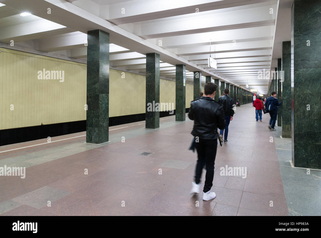 Soviet metro stations hi-res stock photography and images - Alamy