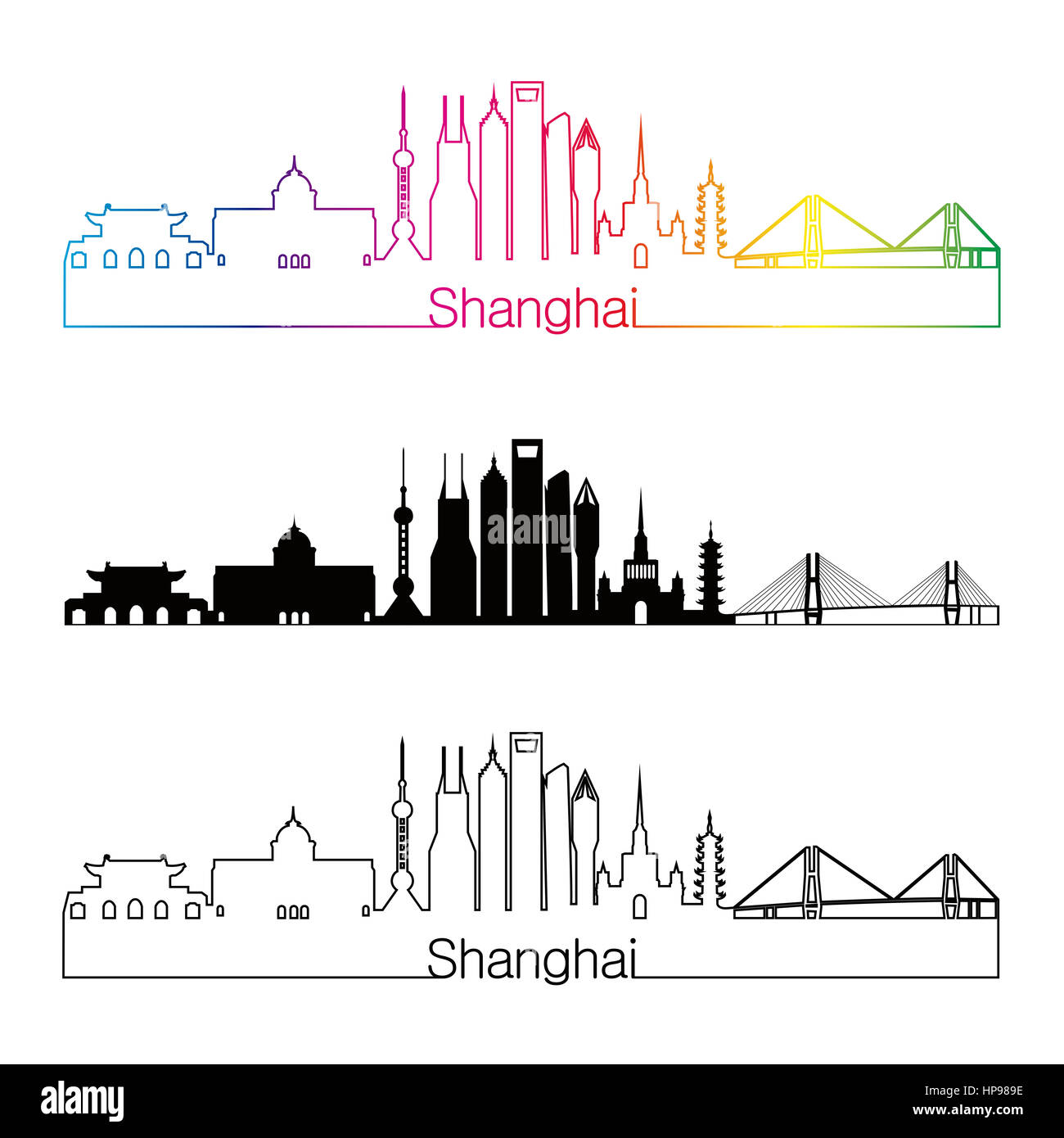 Shanghai tower china Cut Out Stock Images & Pictures - Alamy