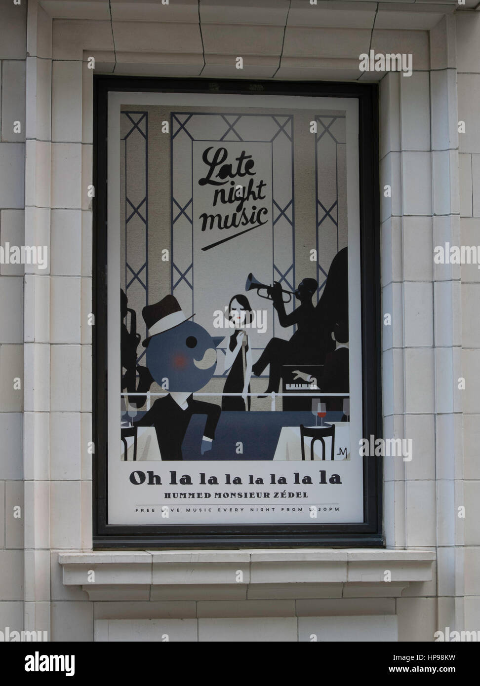 Late night Music Stock Photo - Alamy