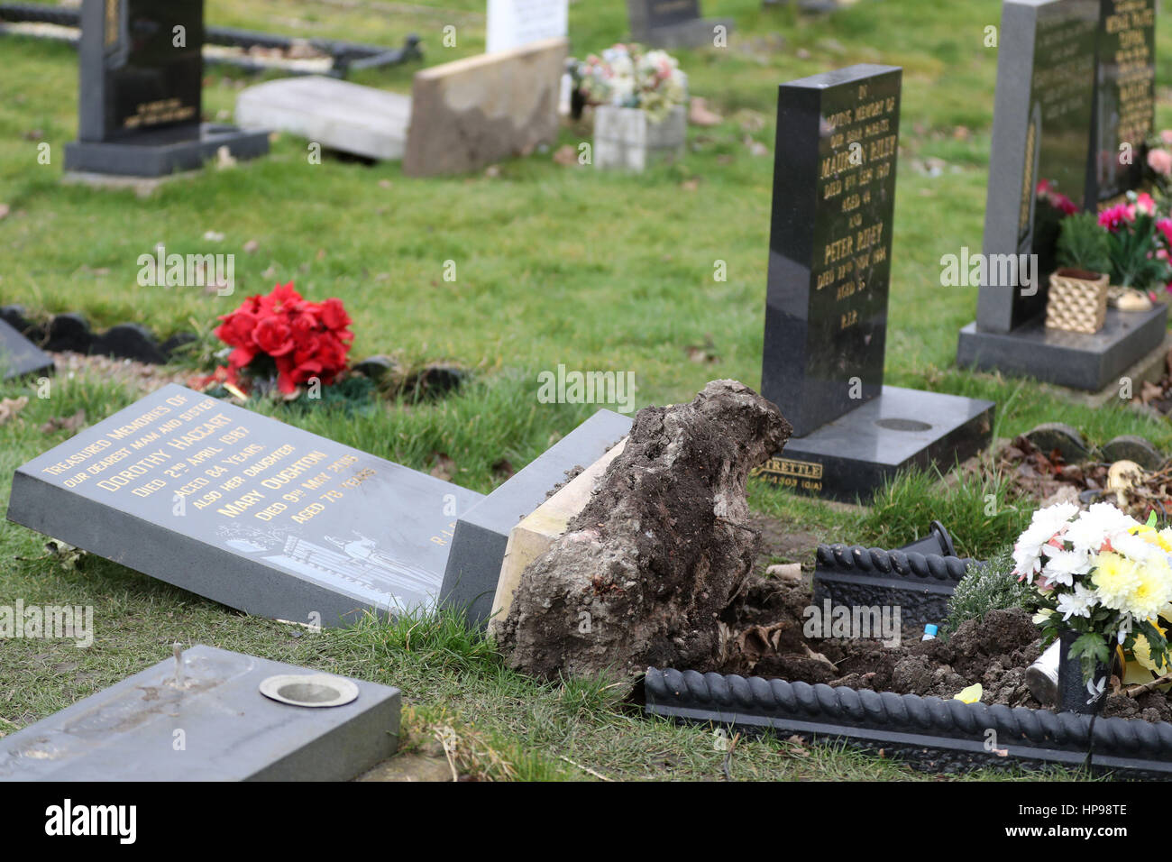 Hebburn cemetery hi-res stock photography and images - Alamy