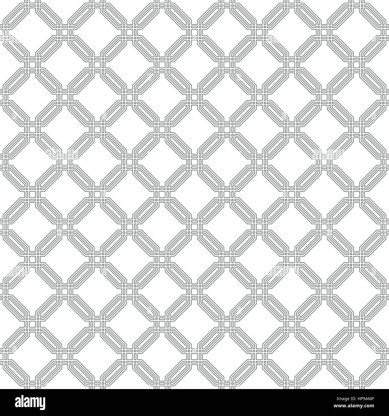 Seamless octagon pattern Cut Out Stock Images & Pictures - Alamy