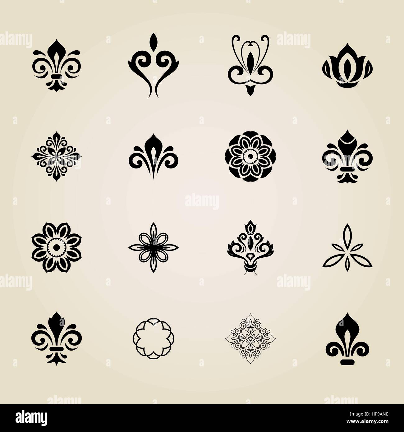 Royal vintage wedding Stock Vector Images - Alamy