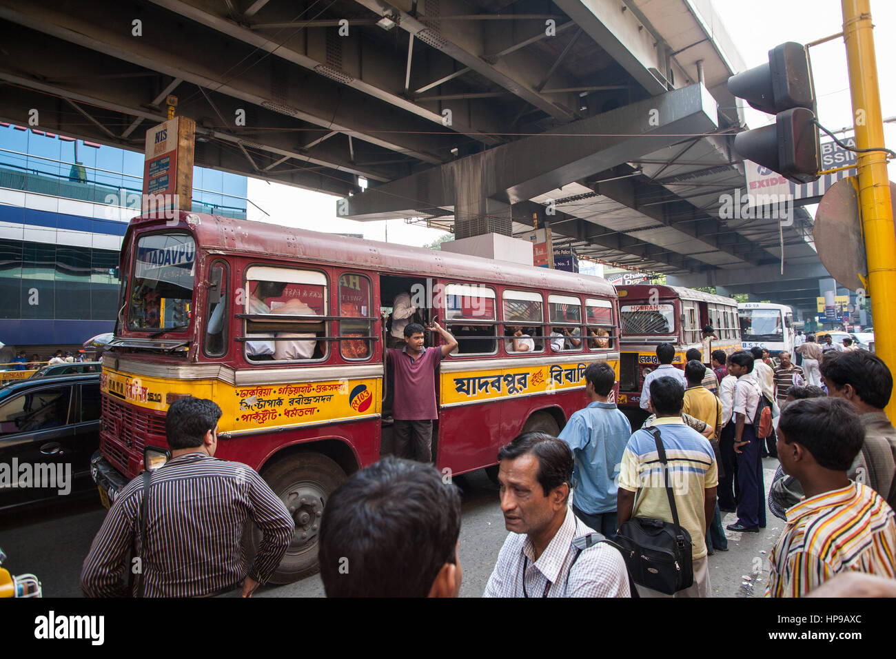 Indian buses hi-res stock photography and images - Alamy