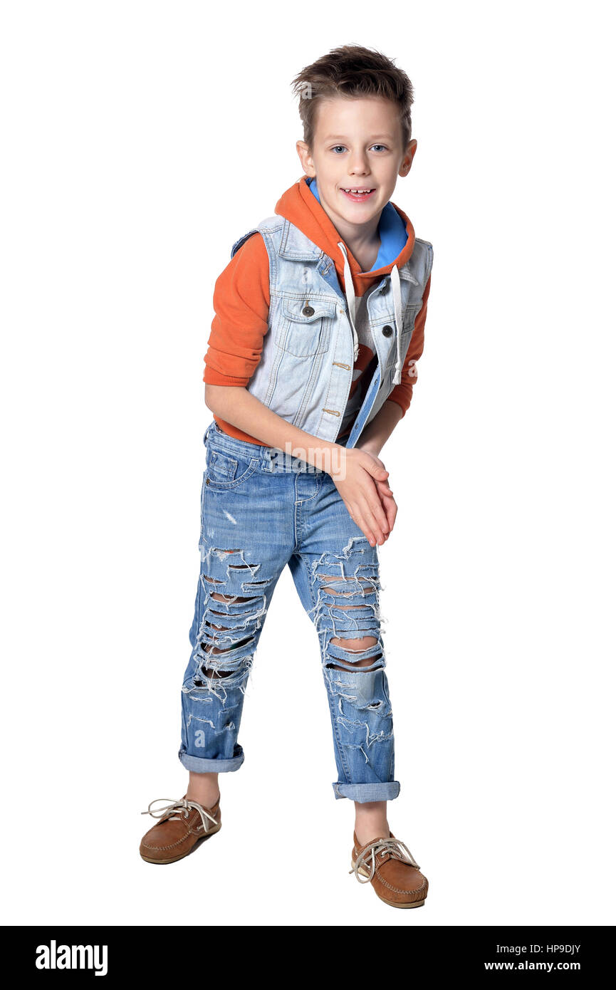 fashionable cute boy Stock Photo - Alamy