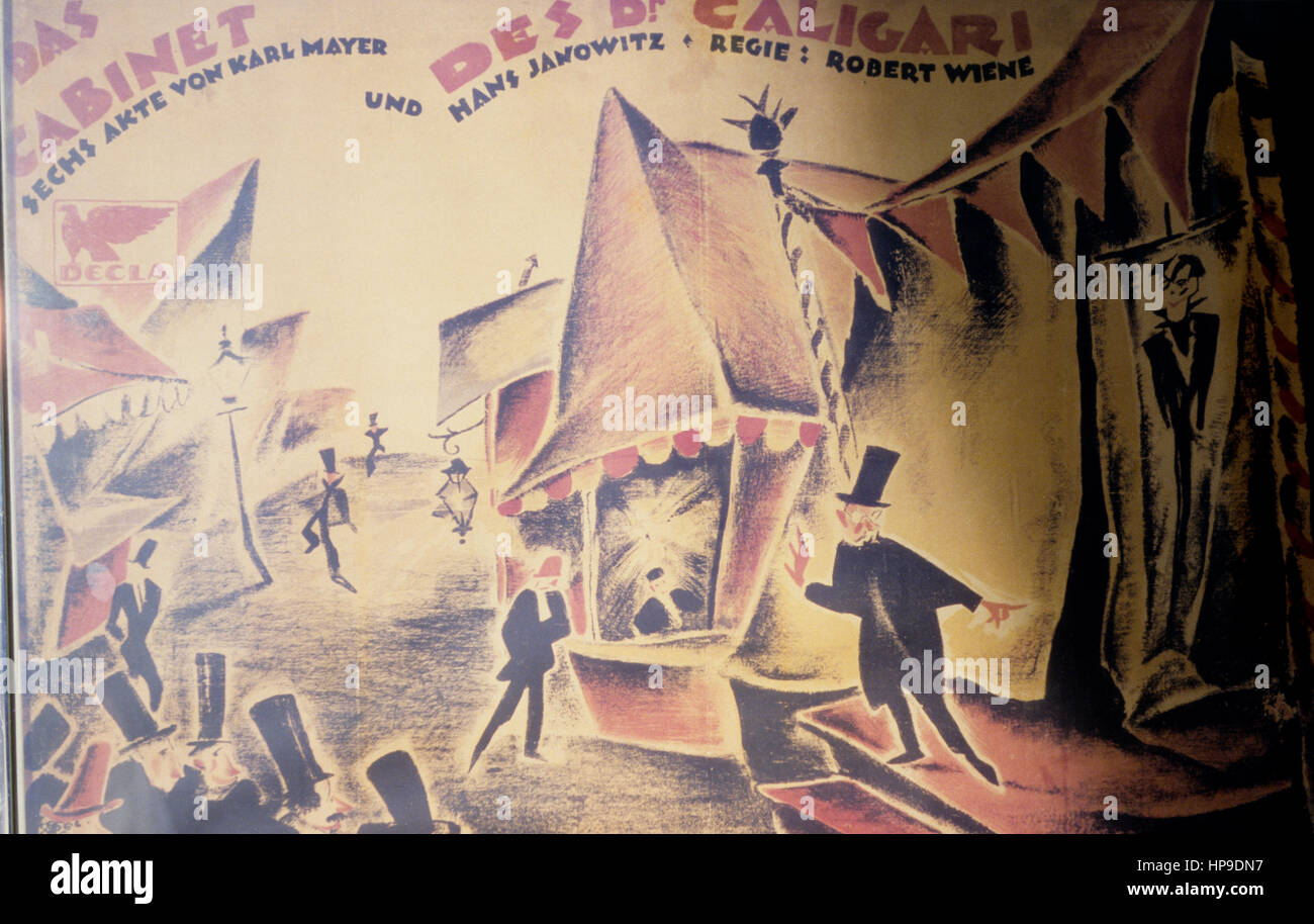 the cabinet of dr. caligari,das cabinet des dr. caligari,1920 german ...