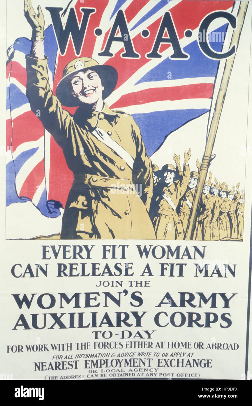 Waac britain hi-res stock photography and images - Alamy