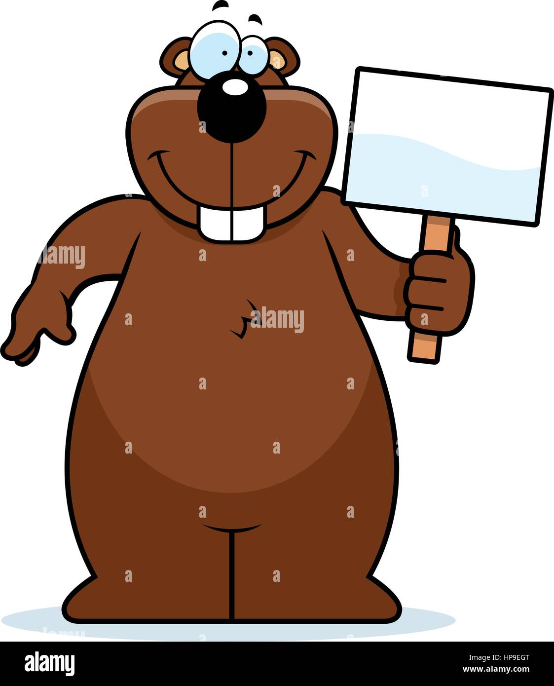 Gopher Cartoon Clipart