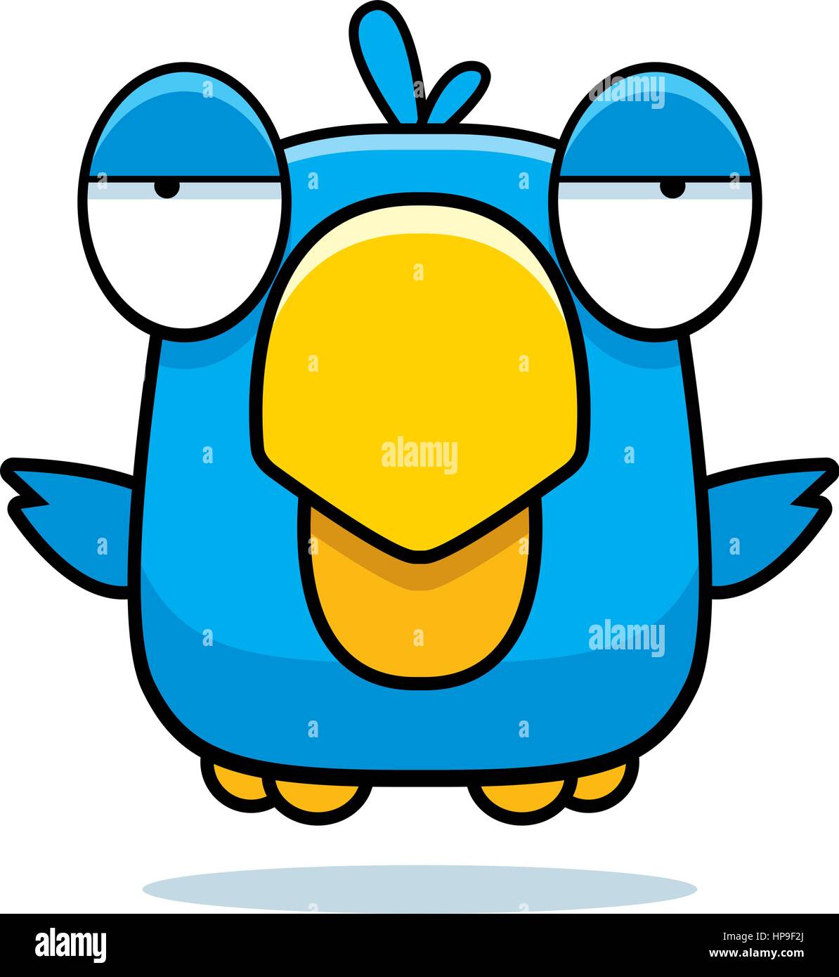 A cartoon blue bird flying in the air Stock Vector Image & Art - Alamy