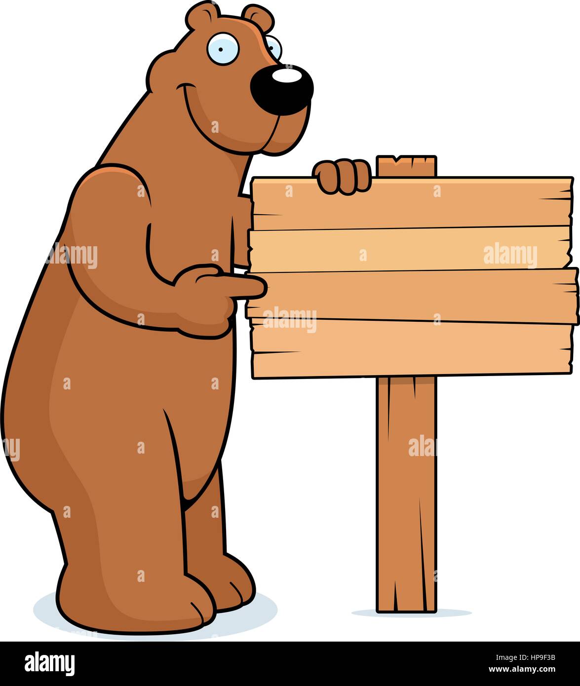 Wood bear sign Stock Vector Images - Alamy