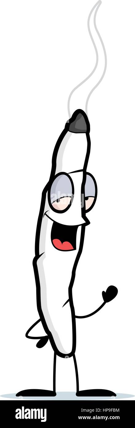 A happy cartoon joint waving and smiling Stock Vector Image & Art - Alamy