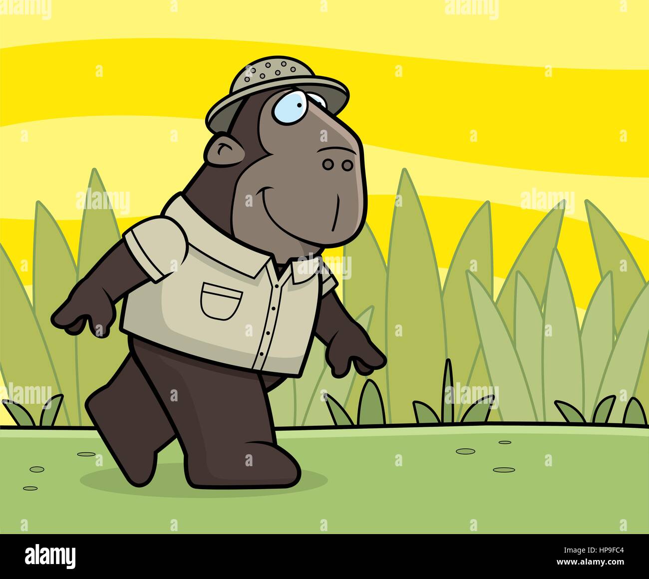 Explorer Jungle Stock Vector Images - Alamy