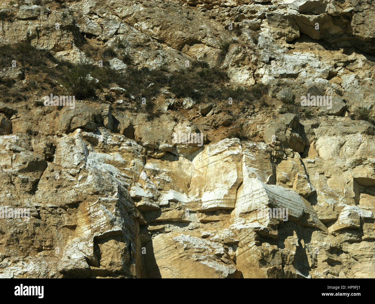 Rock illuminated summer sun full frame background Stock Photo - Alamy