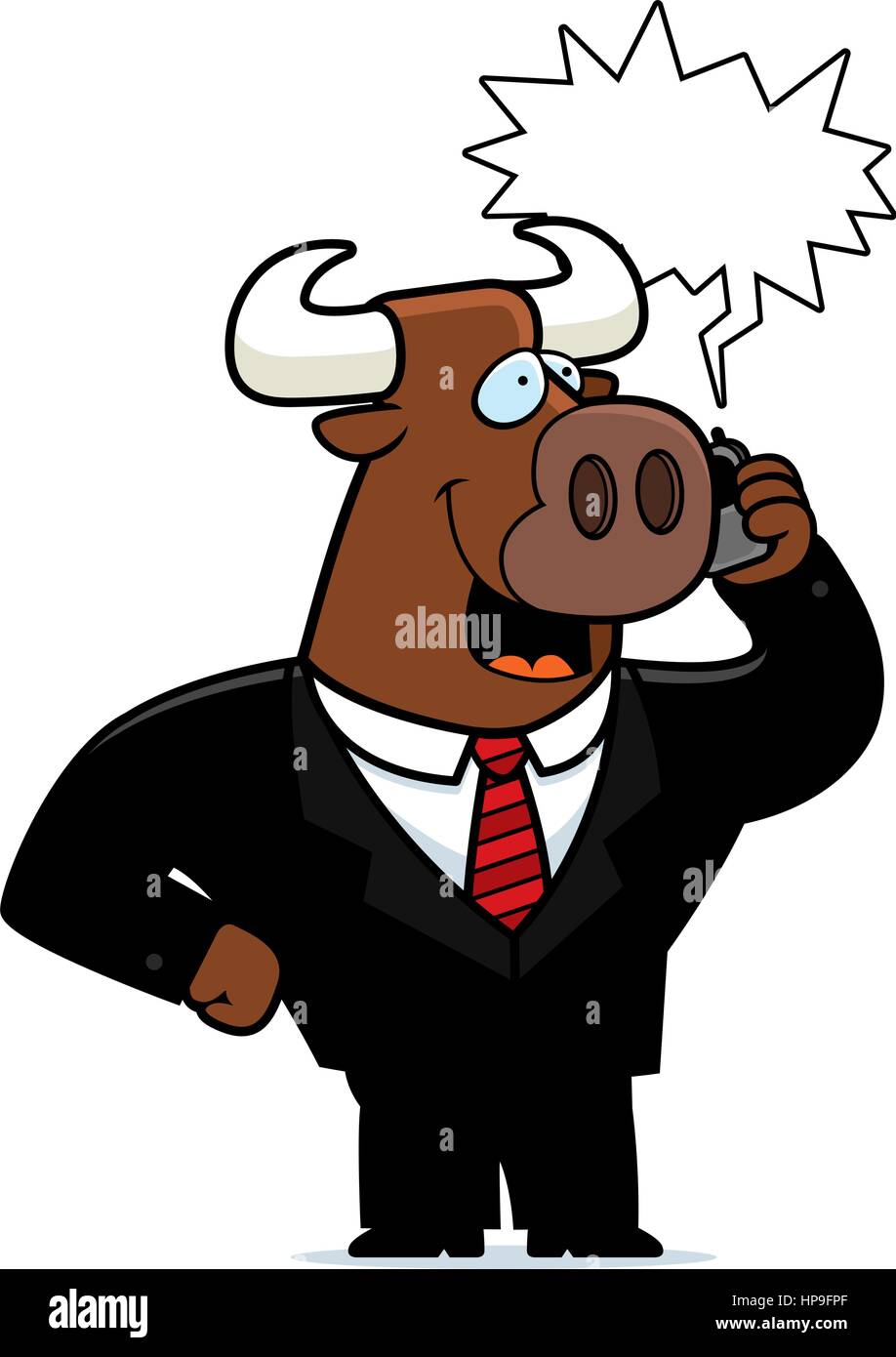 Talking bull hi-res stock photography and images - Alamy