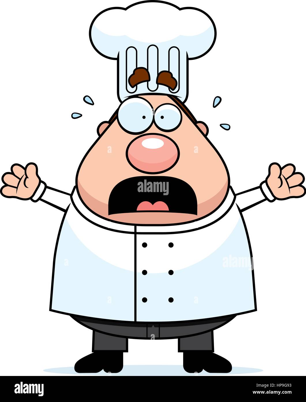 Cartoon chef expression hi-res stock photography and images - Alamy