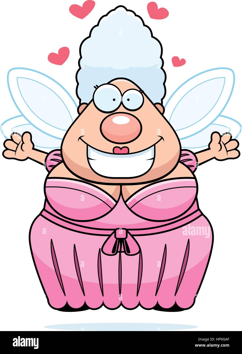 Fairy tale grandma cartoon illustration hi-res stock photography and ...